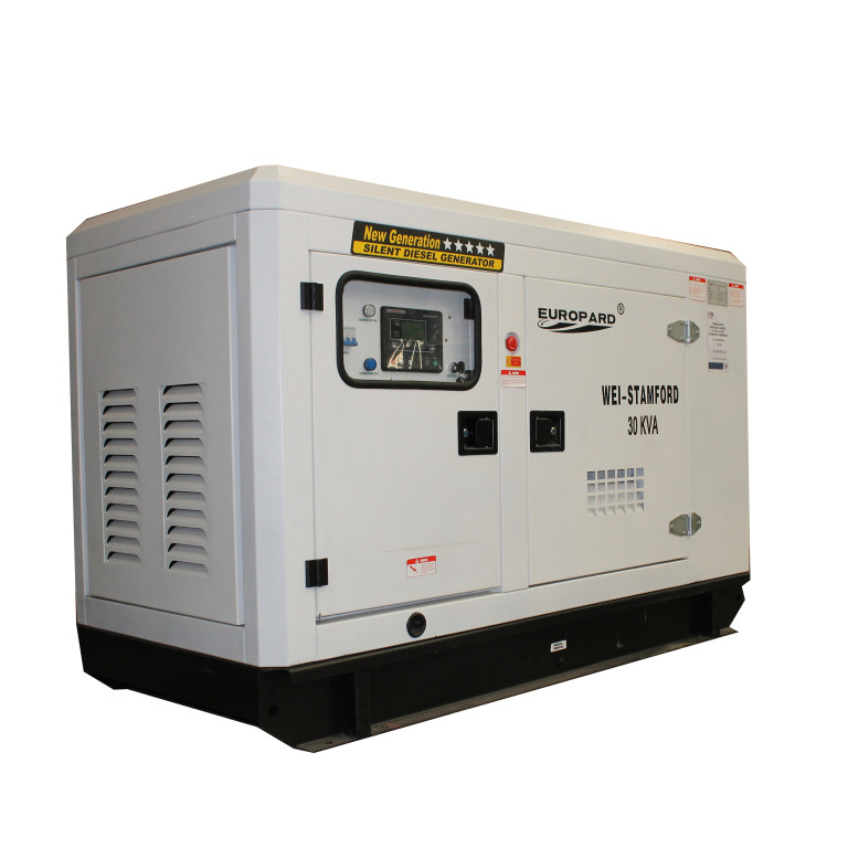 GENERADOR EUROPARD DIESEL 30 KVA ALT. STAMFORD INSONORO | Genset Energy